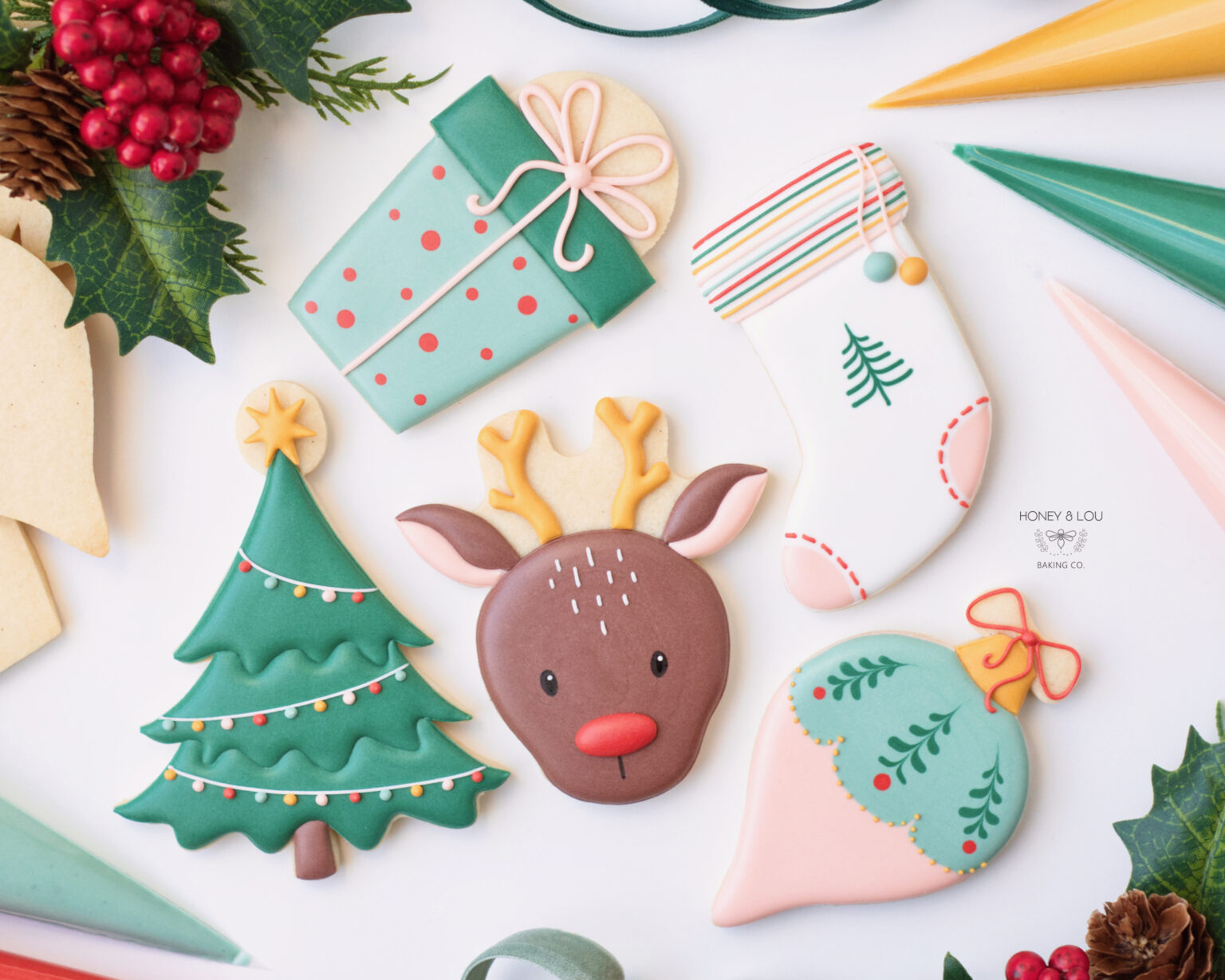 Christmas Cookie Class – Honey and Lou Baking Academy